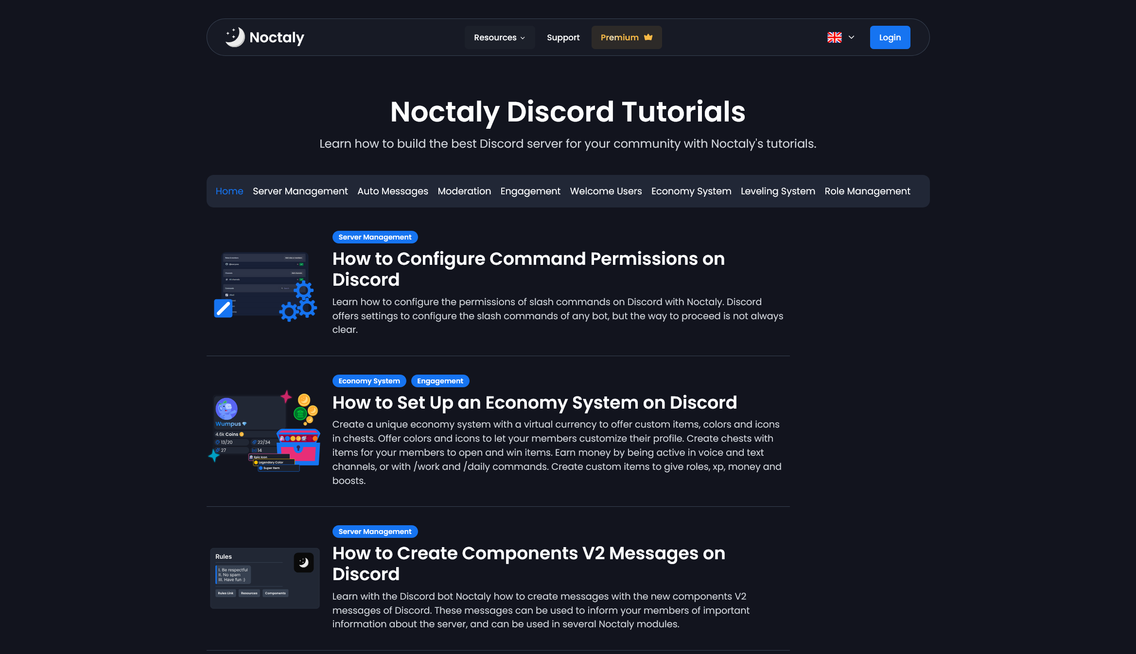 How to Configure Command Permissions on Discord - Noctaly チュートリアル